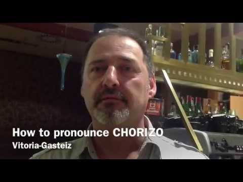 How to Pronounce CHORIZO