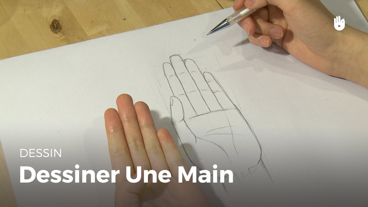 Comment dessiner Une Main - Apprendre à Dessiner | Sikana