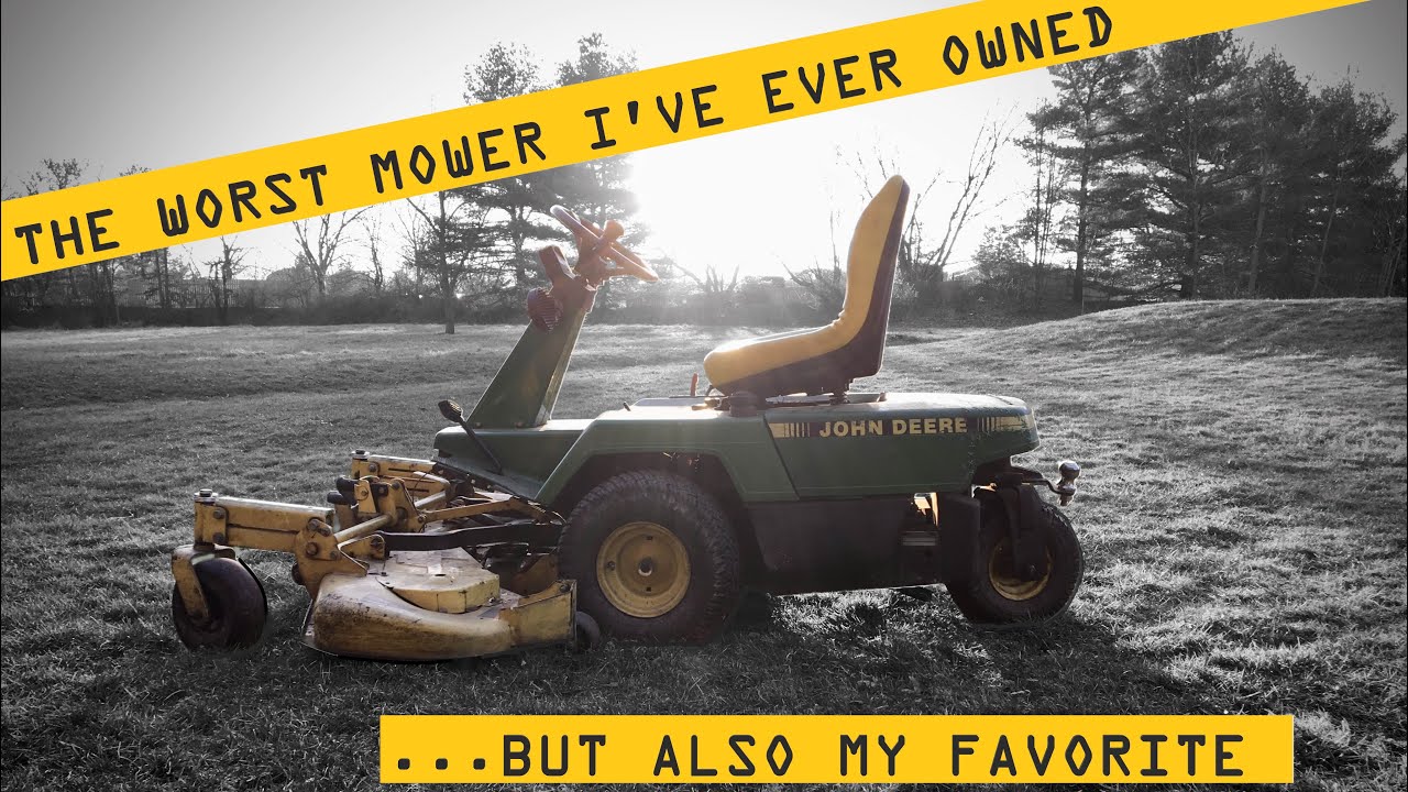 Forgotten Mowers: The John Deere F525