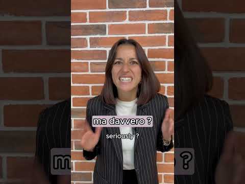 🗣️ How to express surprise in Italian! 🇮🇹
