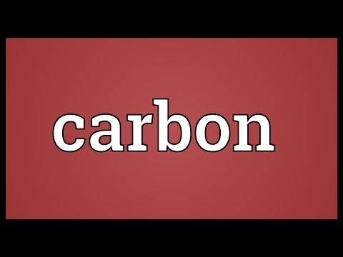 Carbon Meaning