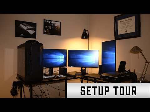 Video Editing Desk Setup Tour - Pro Multimedia Producer