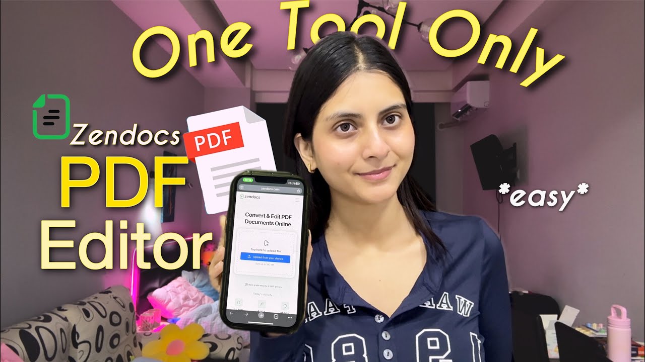 Study Hacks for Notes, PDFs & Assignments Pt. 1📝✨| Zendocs Review 