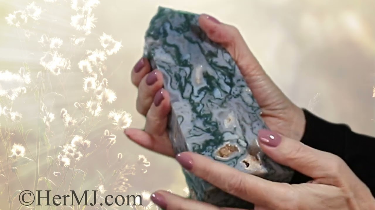 Incredible Moss Agate Tower from HerMJ