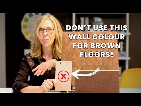 How To Choose Wall Colour For Reddish-Brown Floors! | Hardwood Series | Jane Lockhart Design