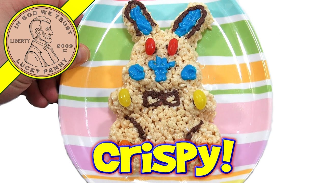 Crispy Rice Bunny Kit, Makes Rice Krispies Treat Easter Bunnies!