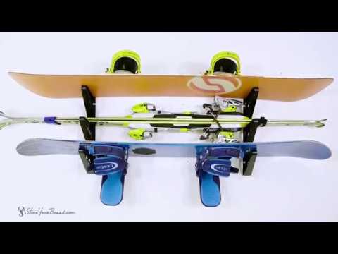 Trifecta Ski & Snowboard Storage Rack | StoreYourBoard