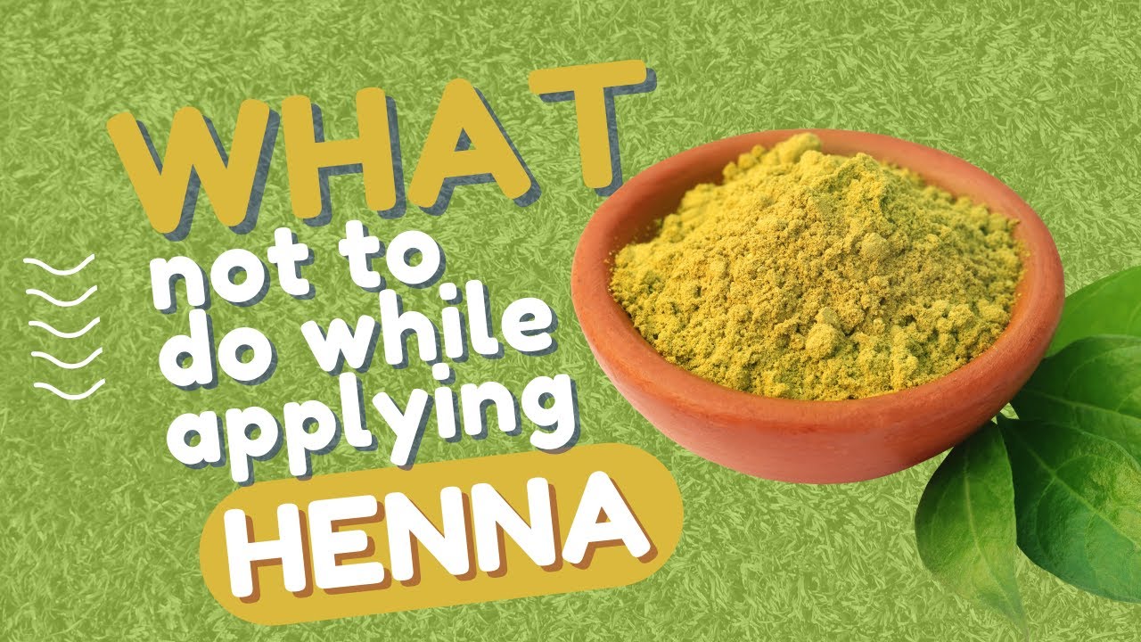 What not to do while applying henna – Best tips for beginner’s #hennahairdye  - hair blogger