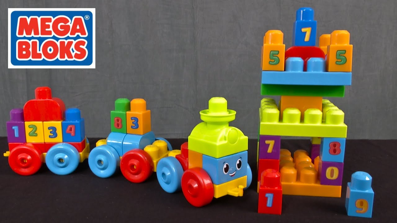 First Builders 1-2-3 Learning Train from MEGA Bloks