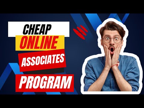 Cheap Online Associates Degree