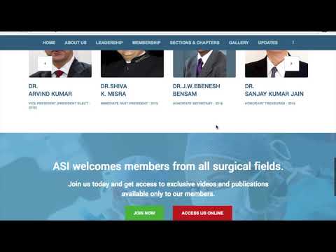 How To Access Indian Journal of Surgery Online - Association of Surgeons of India