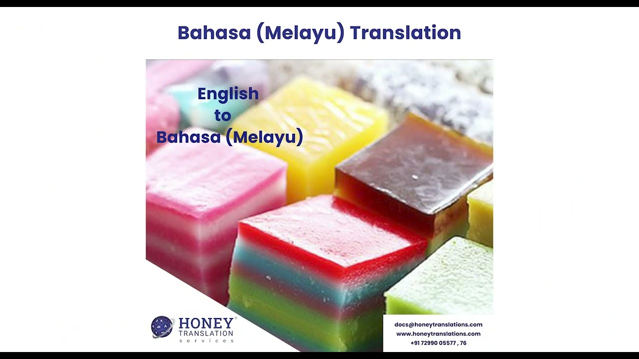 English to Bahasa(melayu) Language translation services