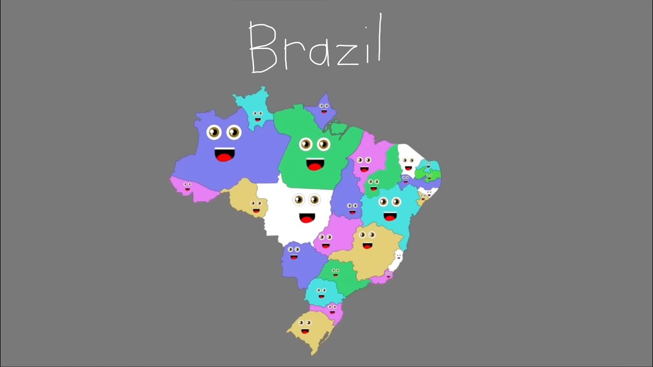 Brazil - Geography of the 26 States | Dan Holdren