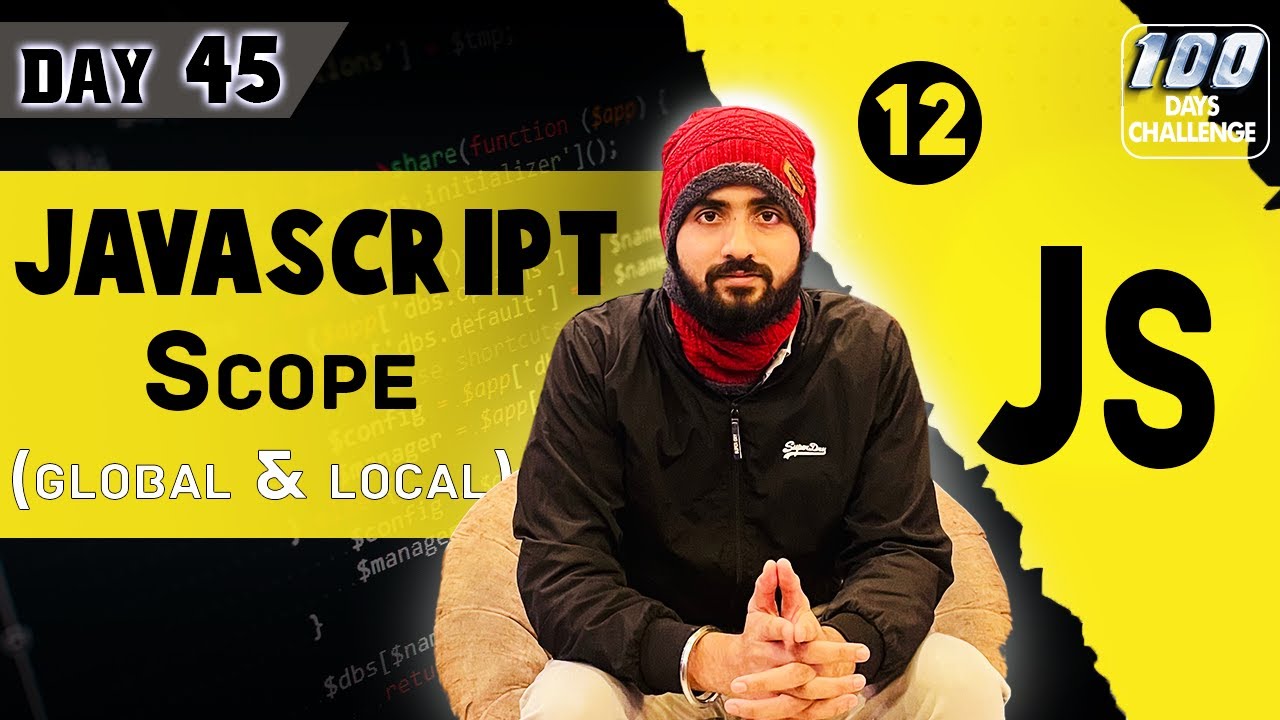 Scope in JavaScript  || #mern #javascript || Full Stack Web Development 2024