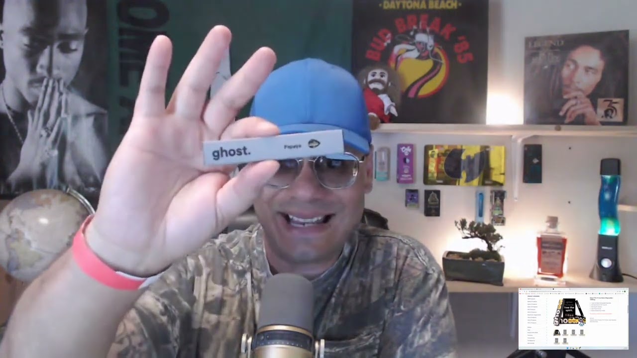 Reviewing: Ghost THC-P Live Resin Disposable | Strain: Papaya