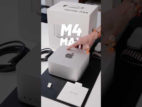 Mac Studio M4 MAX UNBOXING and Hands ON!