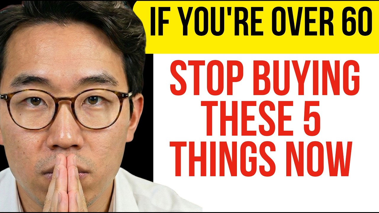 If You’re Over 60, STOP Buying These 5 Things NOW