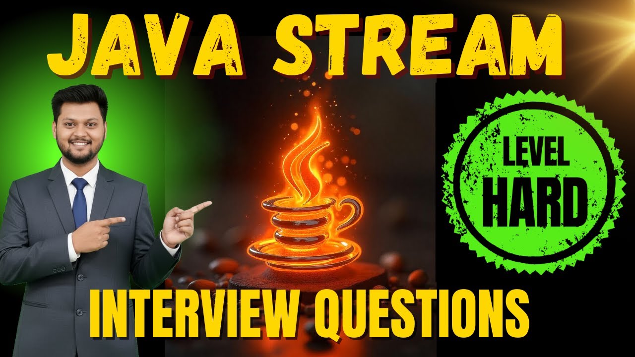 Java Stream Interview Questions 💡 Level Hard | Part 1