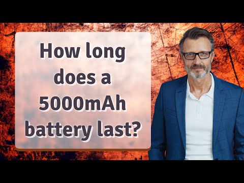 How long does a 5000mAh battery last?