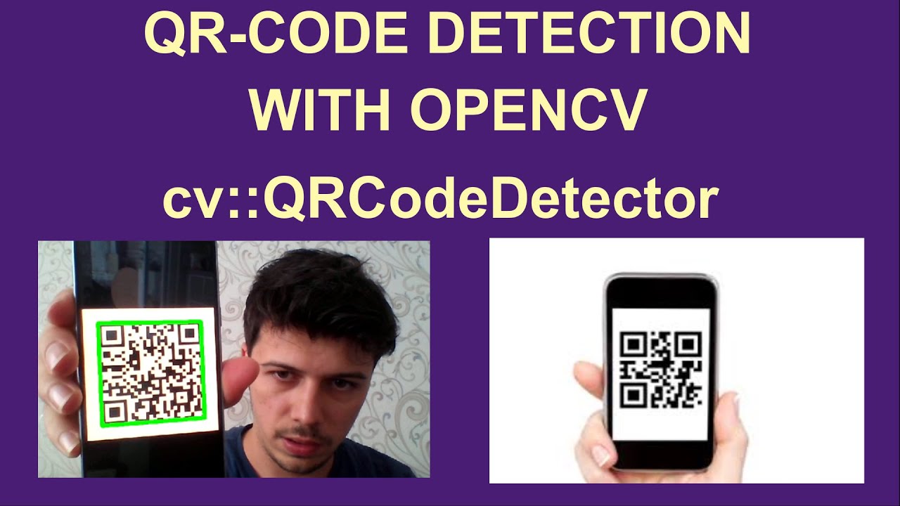 QR code Detection with OpenCV Class QRCodeDetector