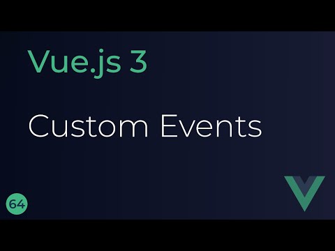 Learn Vue JS 3 Tutorial 64 Custom Events and Composition API - Mind Luster