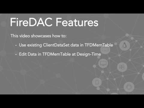 Moving CDS data to TFDMemTable