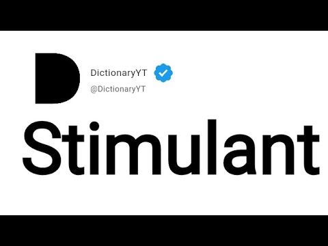 Stimulant Meaning in English
