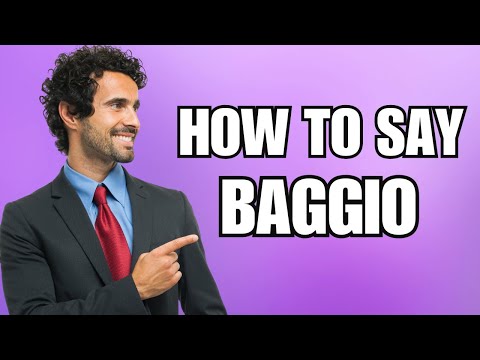 How To Pronounce Baggio (Correctly)