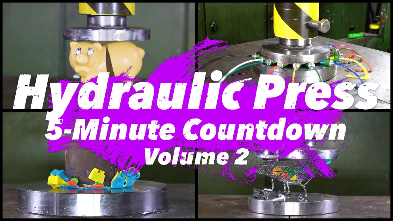 Hydraulic Press 5 Minute Countdown Volume 2