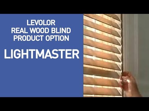 Levolor Blinds with Lightmaster Promo