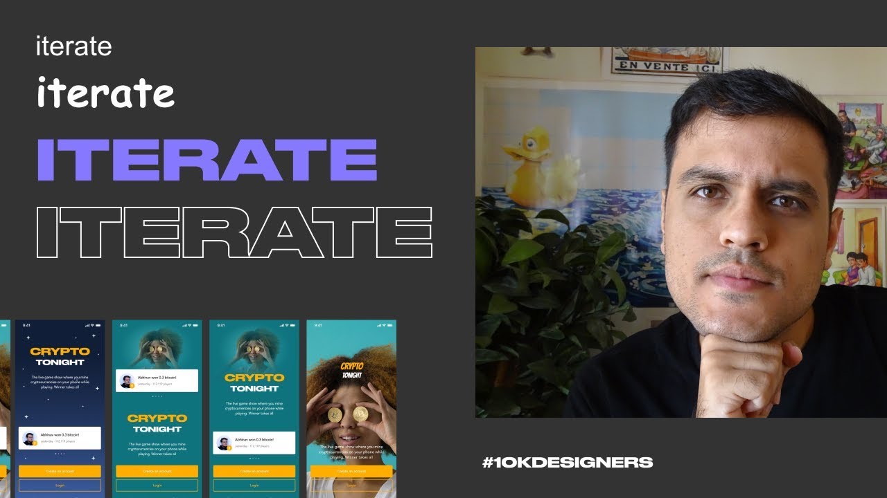 The MOST important step in the design process: Iteration