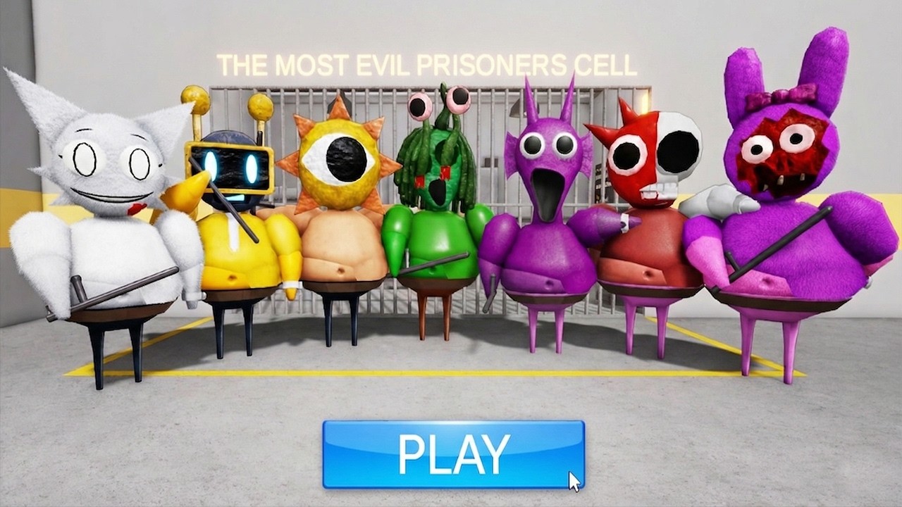 Phase 2 SPRUNKI PRISON RUN Obby New Update - Roblox All Bosses Battle FULL GAME Walkthrough #roblox
