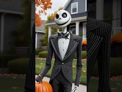 This is Halloween 🎃 ✨ #halloween #sally #jackskellington #nightmarebeforechristmas #pumpkinking