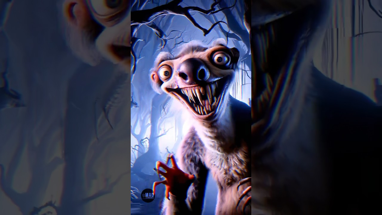 Horror Versions of the Ice Age Characters #fakesituation