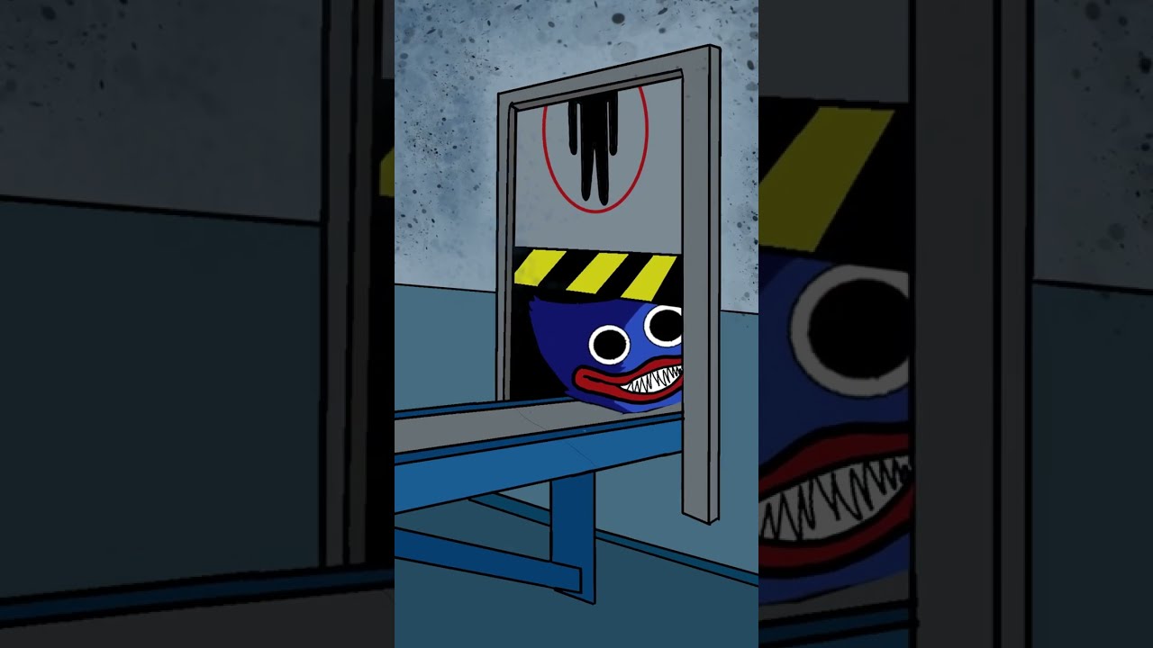 How Poppy Playtime Chapter One Scares You #poppyplaytime #huggywuggy