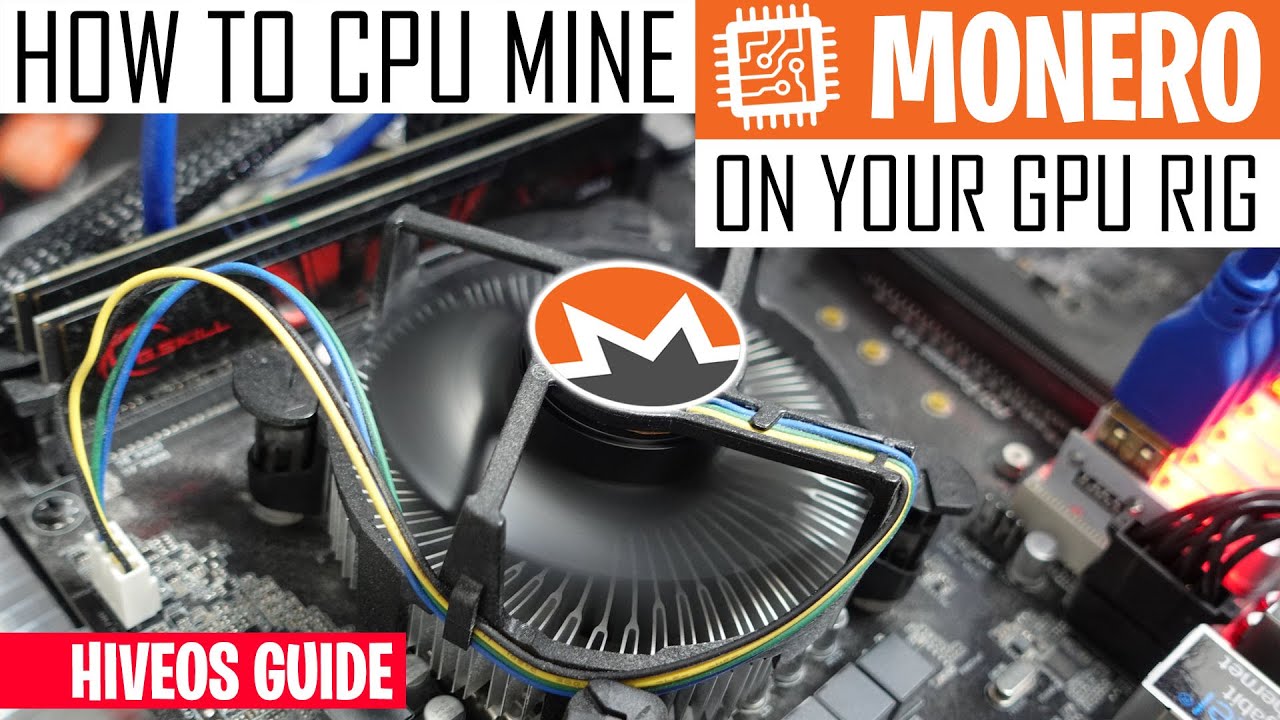 How to CPU Mine XMR Monero on your GPU Mining Rig