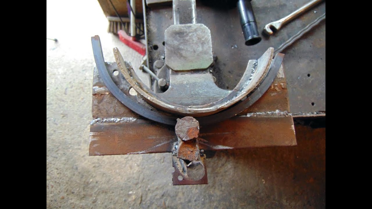 How to make an angle iron bender