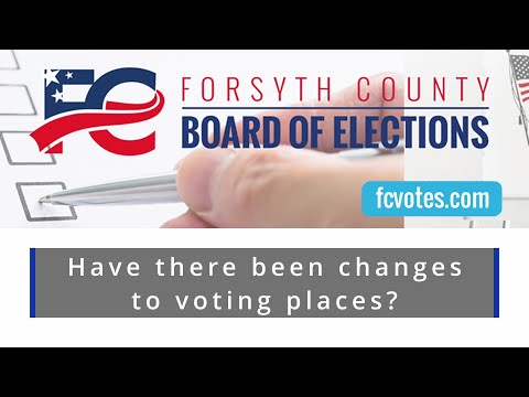 BoE: Are There Changes to Voting Locations?