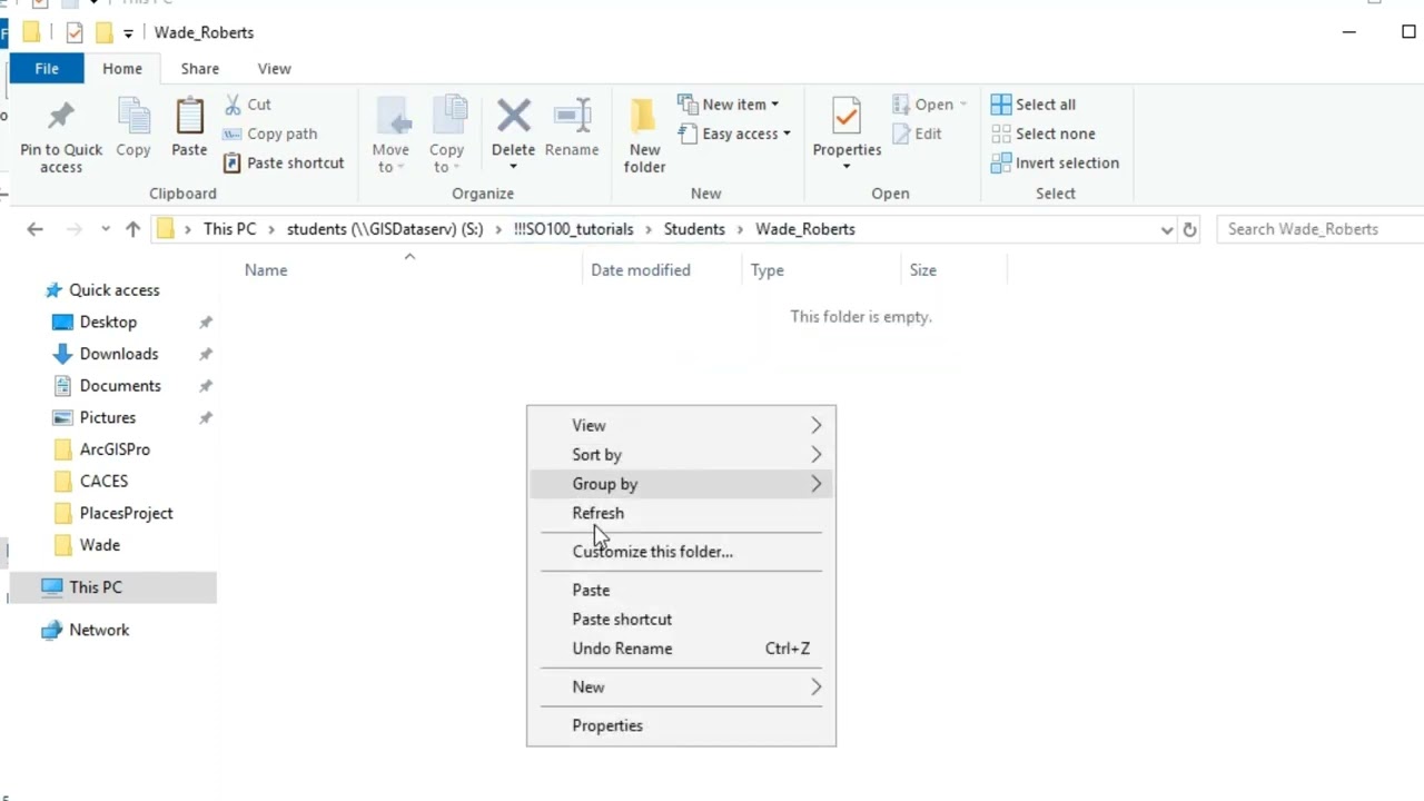 Mapping network drives, folder prep, and shortcut icons