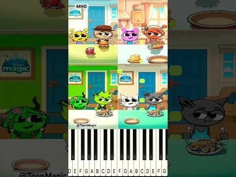 SLY LADY SPRUNKIS - NEVER SEEN BEFORE! @toonmagic04 - Piano Tutorial