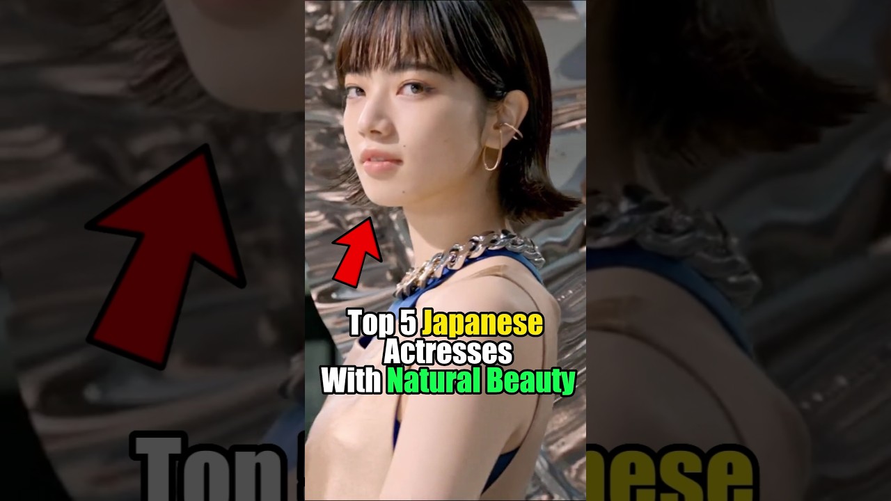 Top 5 Japanese Actresses With Natural Beauty (No Surgery Needed) #shorts #japanese #actress