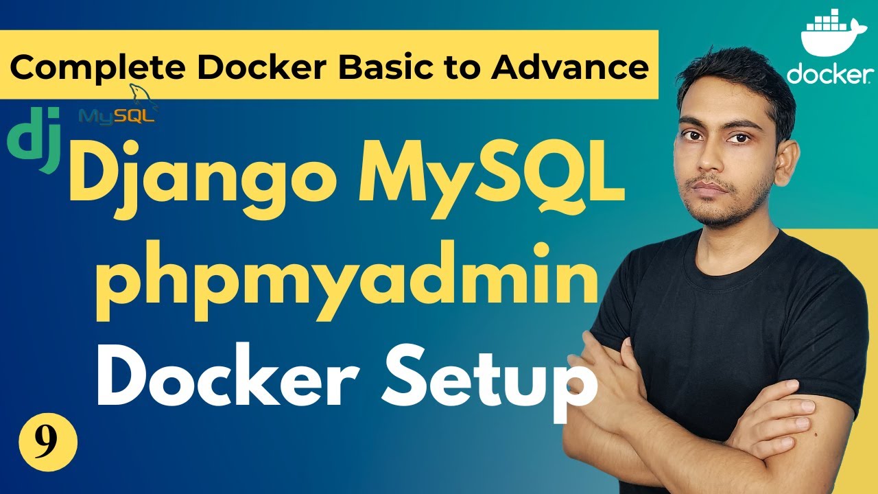 Setup Django MySQL phpmyadmin Development Docker Environment