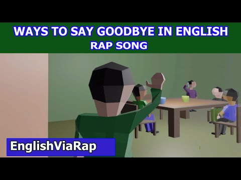 Ways to Say Goodbye in English (Song) | Different Ways of Saying Bye in English