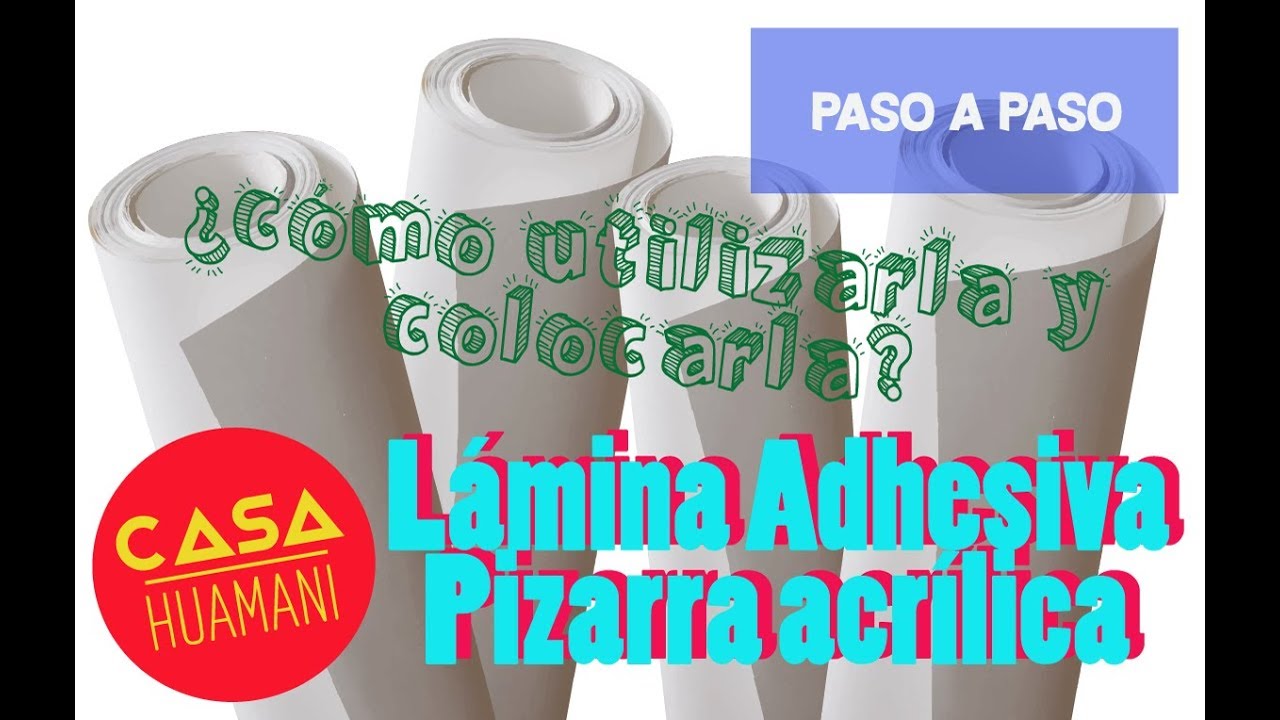 Lamina Pizarra Acrilica