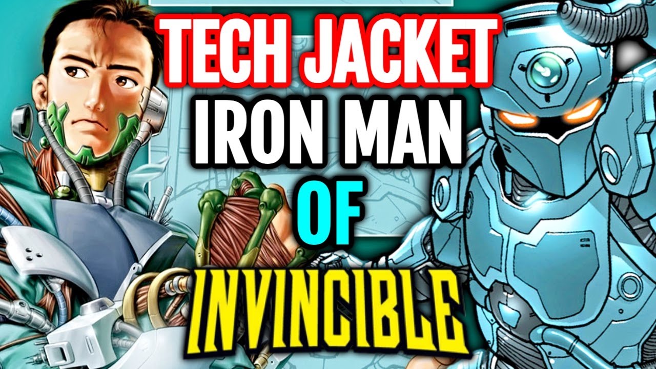 Tech Jacket Origins - The  Iron Man Of Invincible Universe Who Got His Powers Like Blue Beetle!