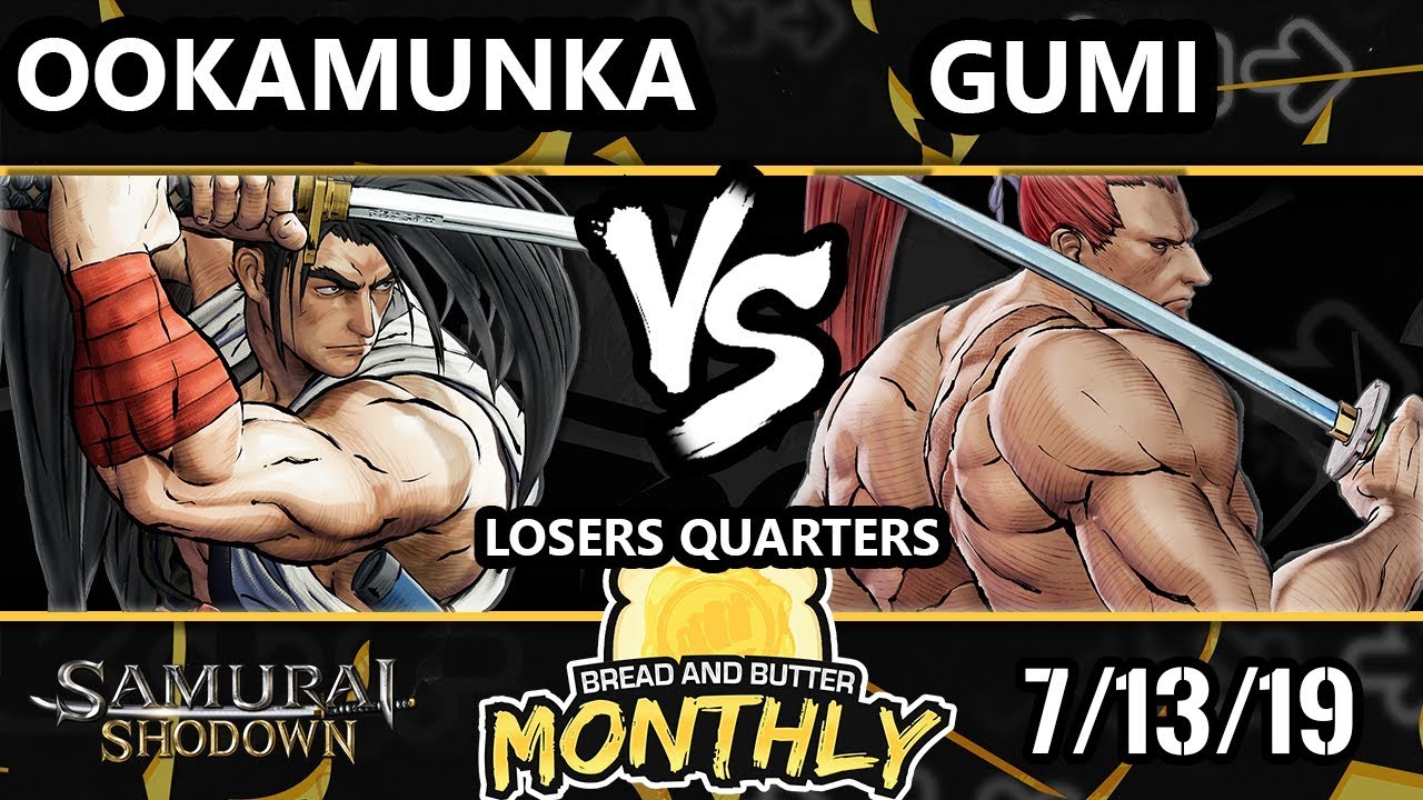 BnB 14 SamSho - Ookamunka (Haohmaru) Vs. GUMI (Genjuro) - Samurai Shodown Losers Quarters