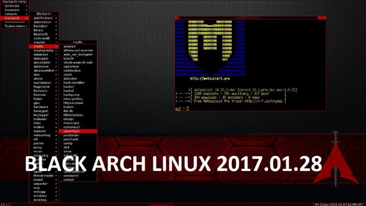 BLACK ARCH LINUX 2017 View