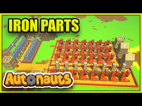 Steam Community :: Video :: Mega Iron Cont.! - Autonauts Mega Base ...