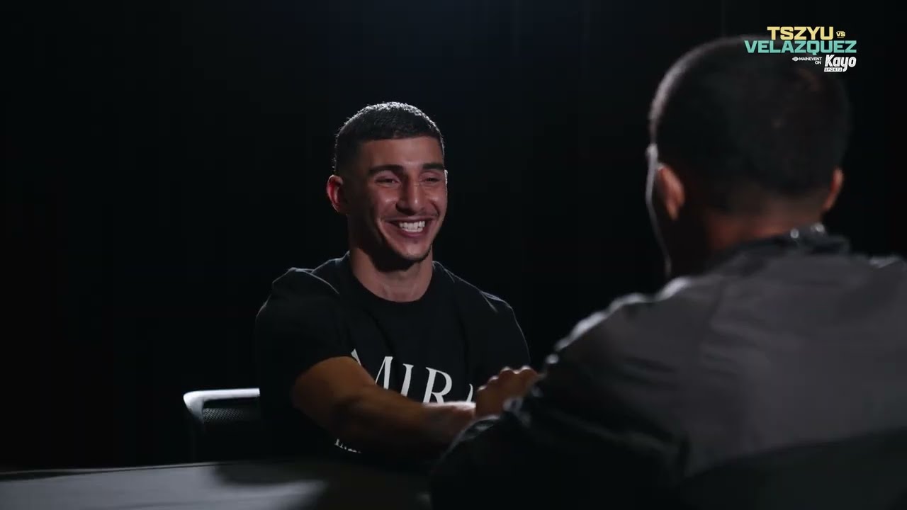Face-to-Face Chaos: Reda & Telepe Go Off in Heated Sit-Down | Dec 17 Tszyu vs Velaquez undercard