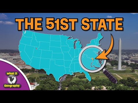 What If Washington DC Was Made Into A Full State? The Douglass Commonwealth